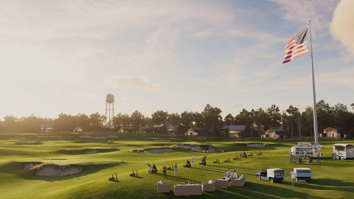 21 Golf Club - Golf Course Animation - Harris Kalinka